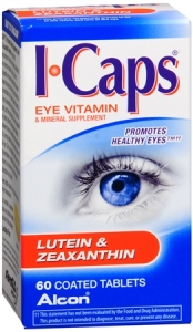 Icaps Eye Vitamin & Mineral Supplement Lutein & Zeaxanthin Tablet - 60