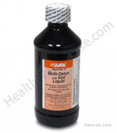 Buy Multi-Delyn with Iron Liquid Multivitamin Supplement, 8 fl. oz ...