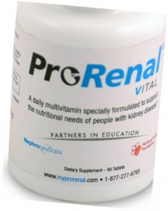 Prorenal Vital Dietary Supplement - 90 Tablets