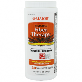 Natural Fiber Powder, Orange (Major)- 13oz