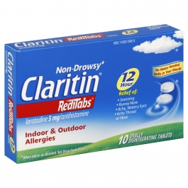 Claritin 12-Hour RediTabs 5mg Orally Disintegrating Tablets 10ct