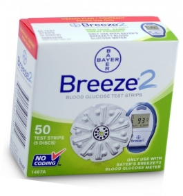 Bayer Breeze 2 Test Strips