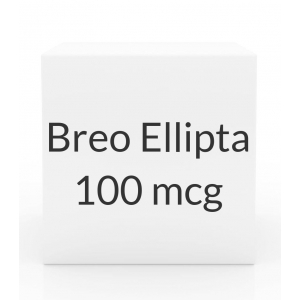 Breo Ellipta 100-25mcg Inhaler - 60 Blisters (30 Doses)