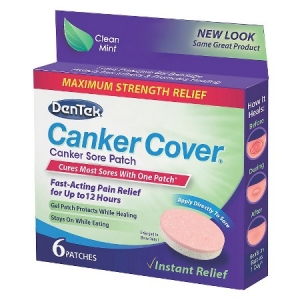 DenTek Canker Cover Canker Sore Patch Mint - 6ct