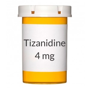 Tizanidine 4 mg Tablets (Generic Zanaflex)