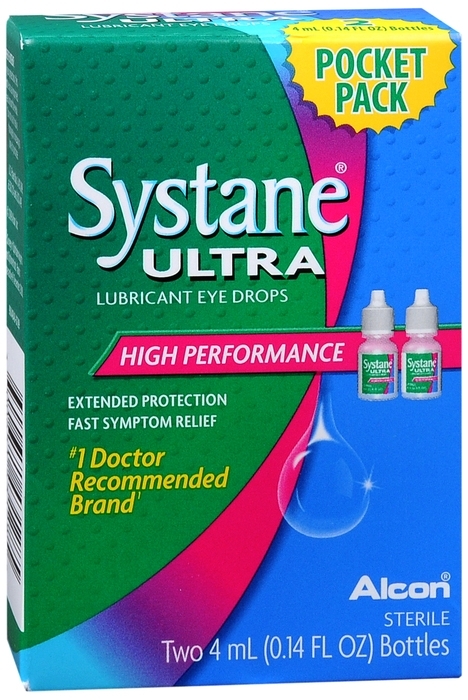 Buy Systane Ultra High Performance Lubricant Eye Drops - 2 Bottles (4ml ...