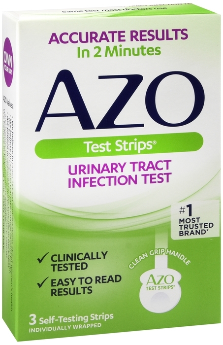 Buy AZO Test Strips for Urinary Tract Infection - 3ct Online ...