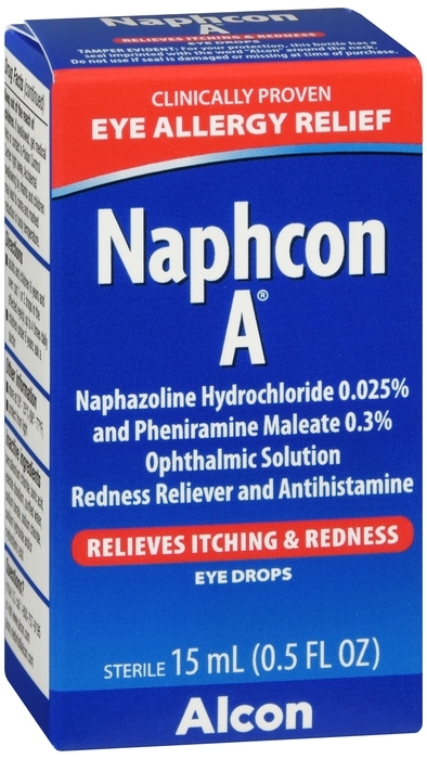 Buy Naphcon-A Allergy Relief Eye Drops - 0.5 fl oz Online - HealthWarehouse