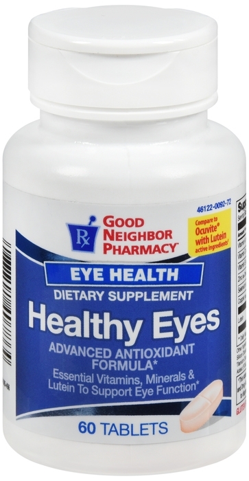 Buy GNP Healthy Eyes Tablets 60ct Online - HealthWarehouse