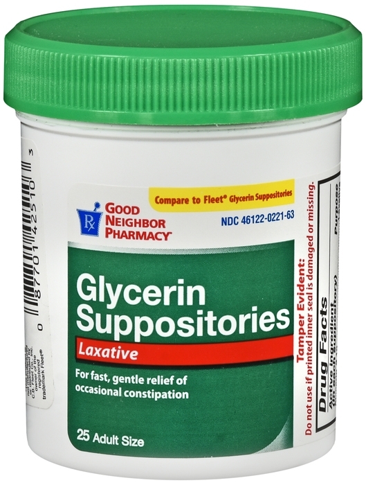 Buy GNP Glycerin Suppositories Laxative for Adults - 25ct Online ...
