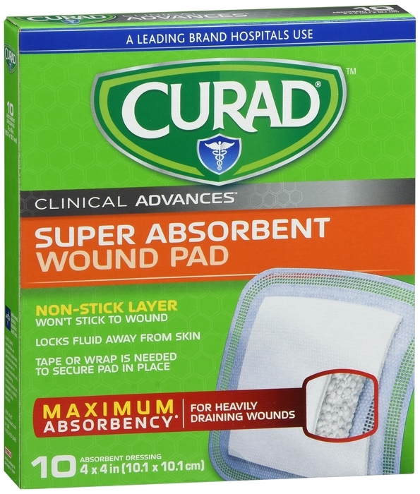 absorbent dressing pad