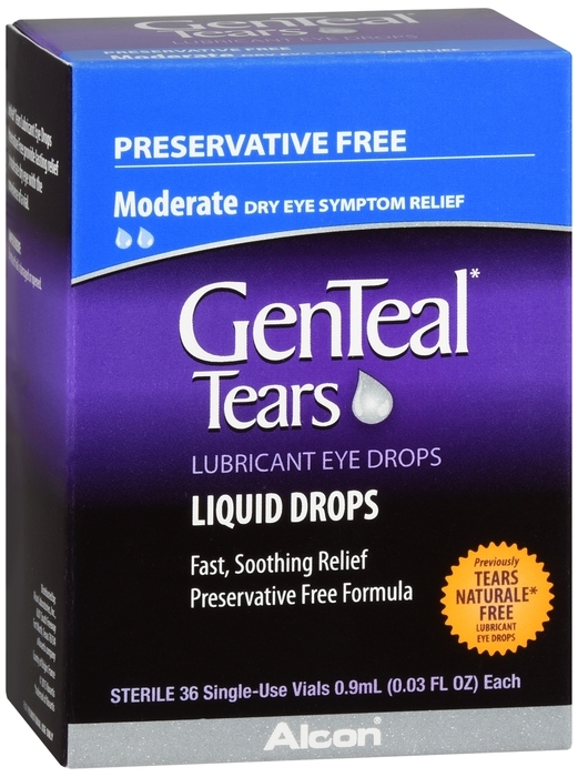 Buy Genteal Tears Lubricant Eye Drops Liquid Drops Single Use Vials ...