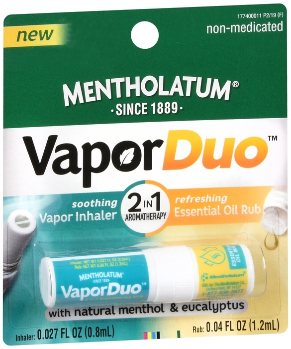 Buy Mentholatum VaporDuo 2 in1 Aromatherapy Stick Inhaler - 1ct Online ...