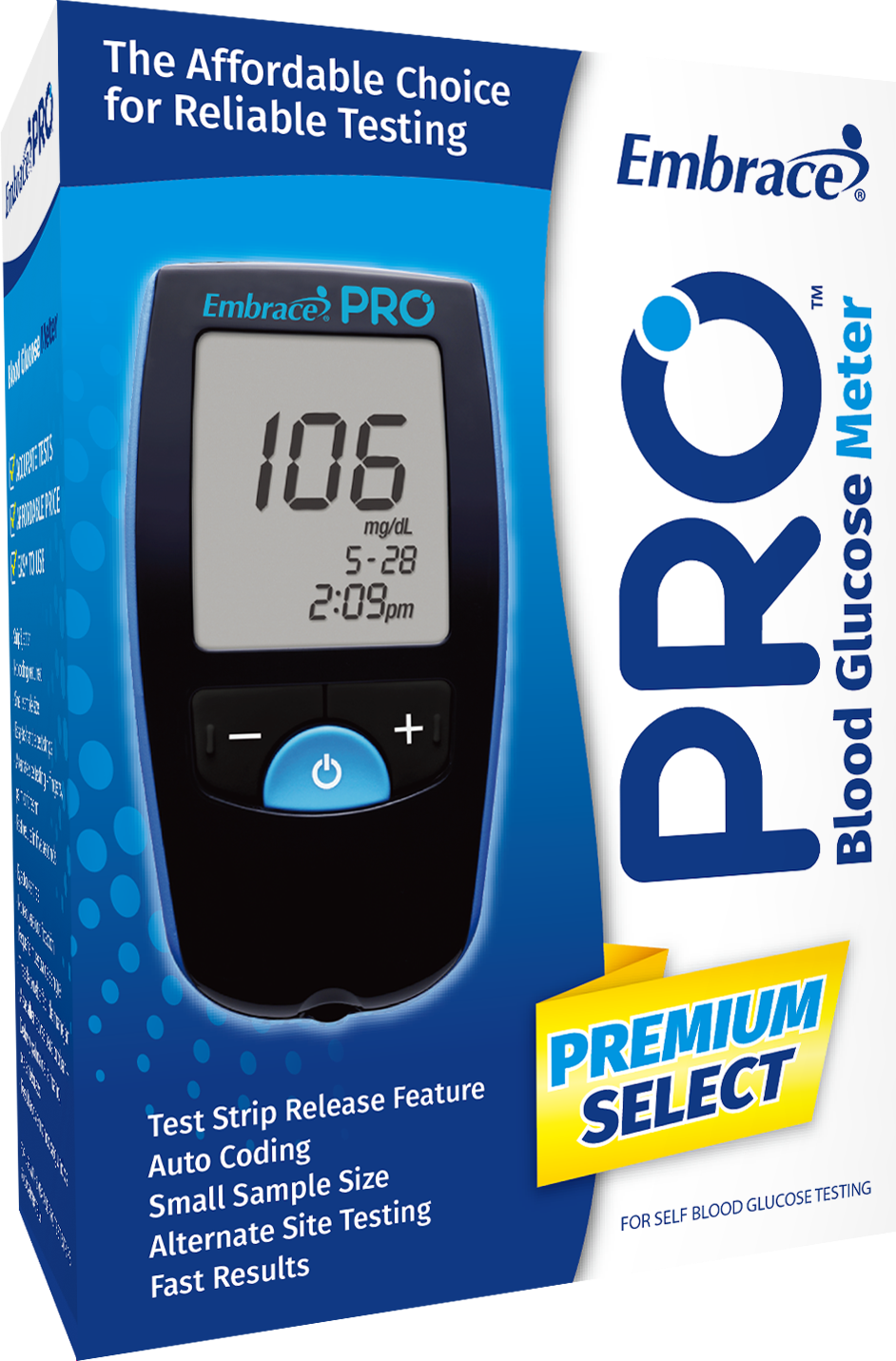 Buy Embrace PRO Blood Glucose Meter Online - HealthWarehouse