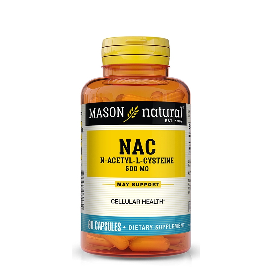 Buy Mason Natural NAC N-Acethyl-L-Cysteine Essential Amino Acids ...