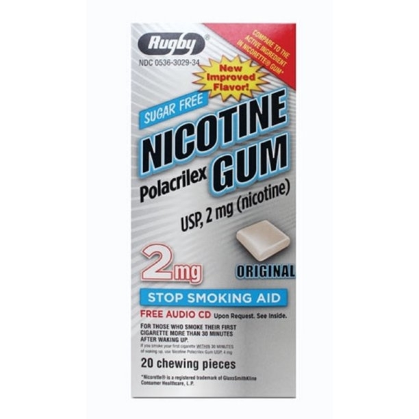 Buy Nicotine Gum (2mg) Original - 20 Pieces Online - HealthWarehouse