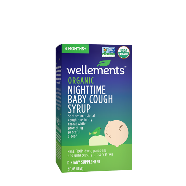 Buy Wellements® Organic Night Time Baby Cough & Mucus Syrup- 2oz Online ...
