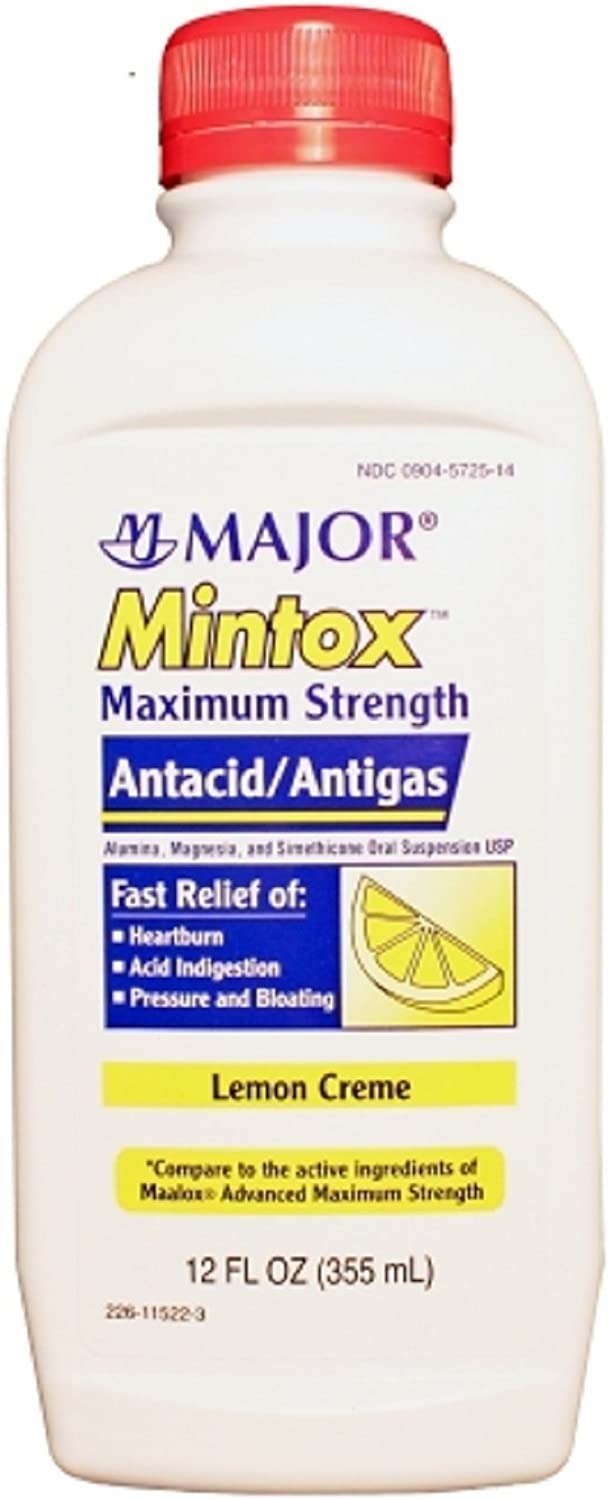 Buy Major Mintox Maximum Strength Liquid 12oz Online - HealthWarehouse