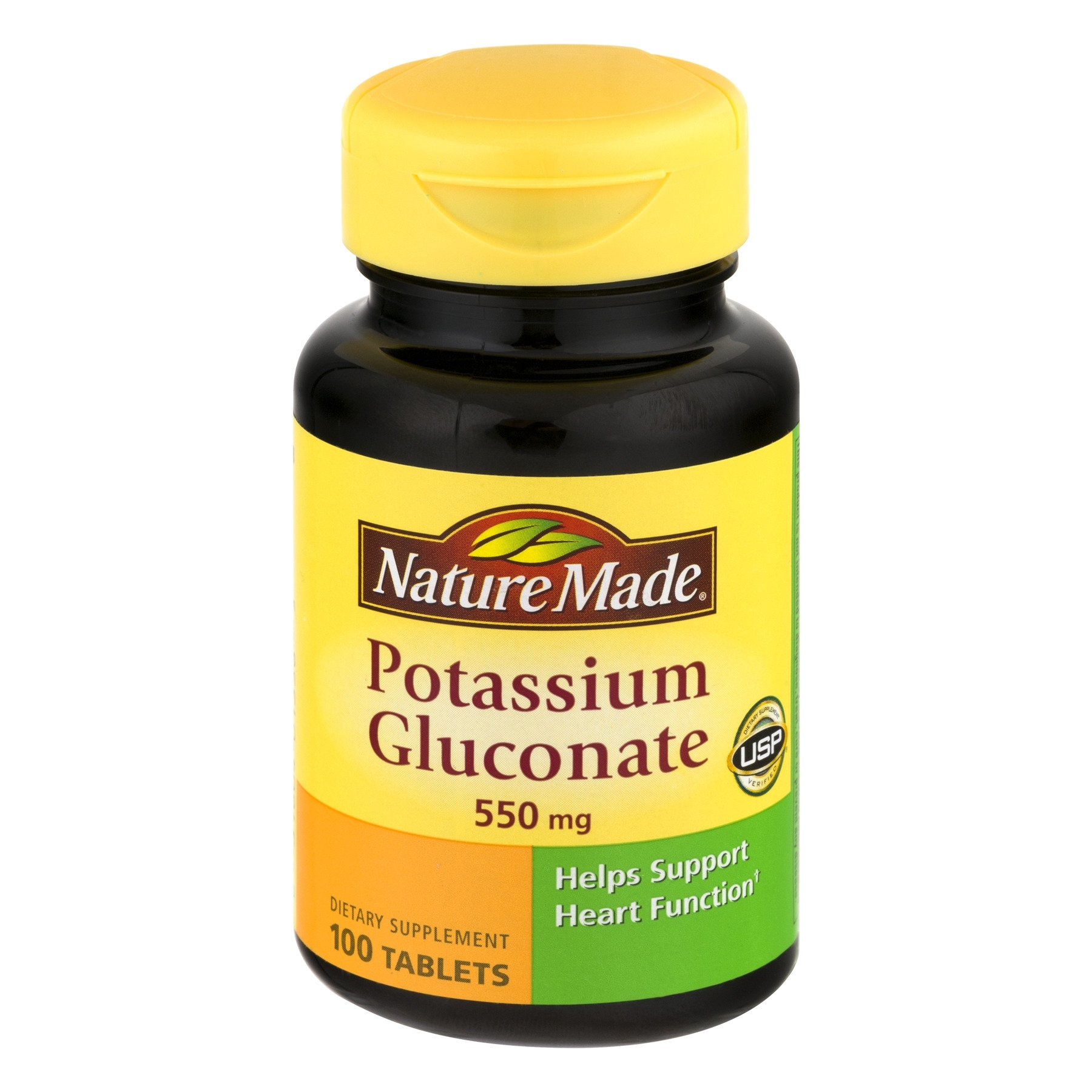 Buy Nature Made Potassium Gluconate 550mg 100 Tablets Online ...