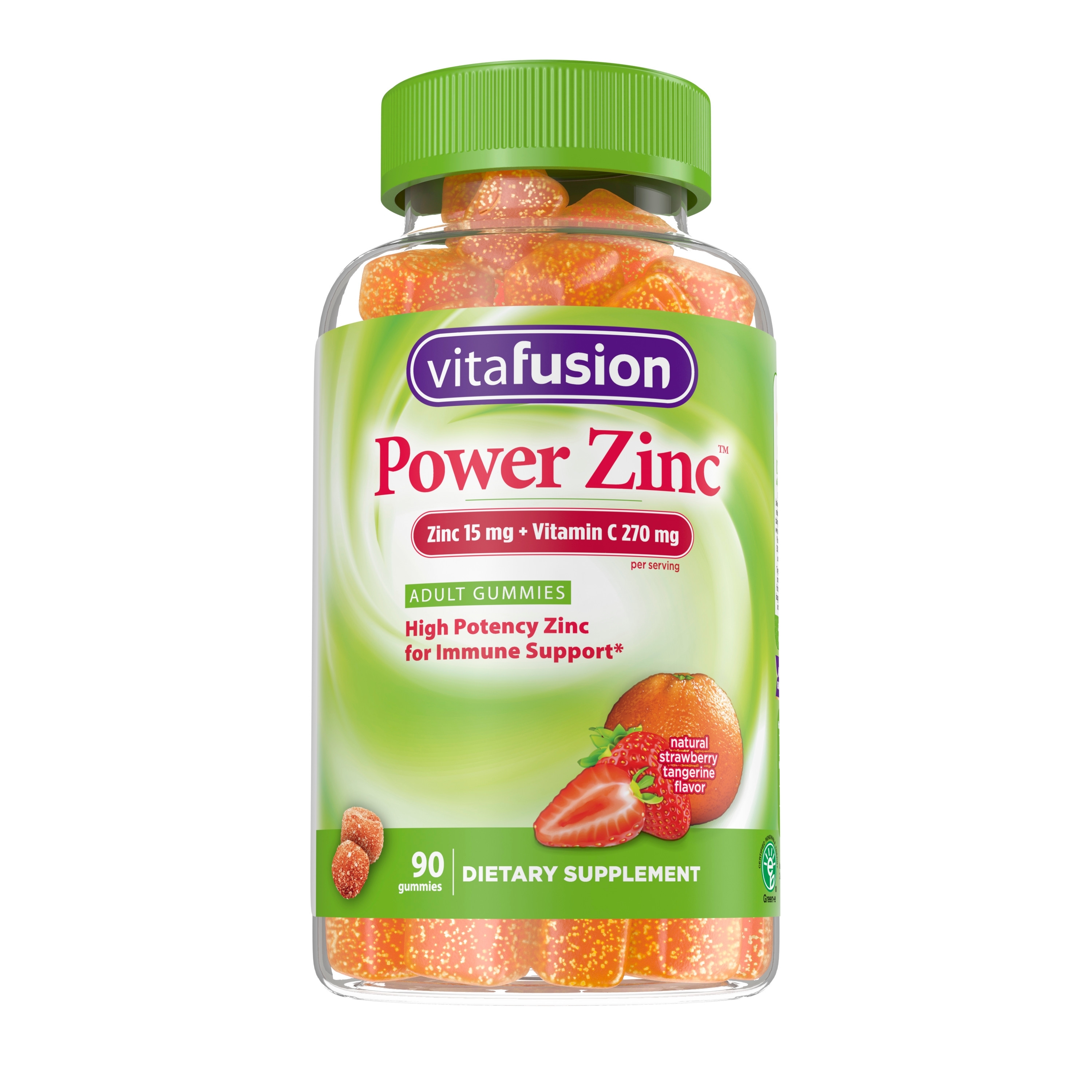 Buy Vitafusion Power Zinc Gummy Vitamins, 90ct Online - HealthWarehouse