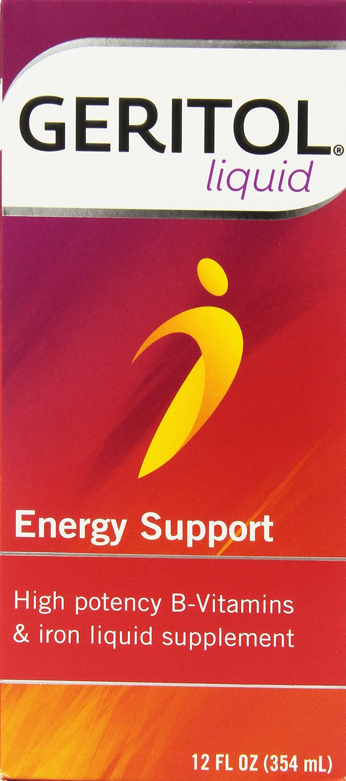 Buy Geritol Liquid High Potency Vitamin & Iron Supplement, with Ferrex ...