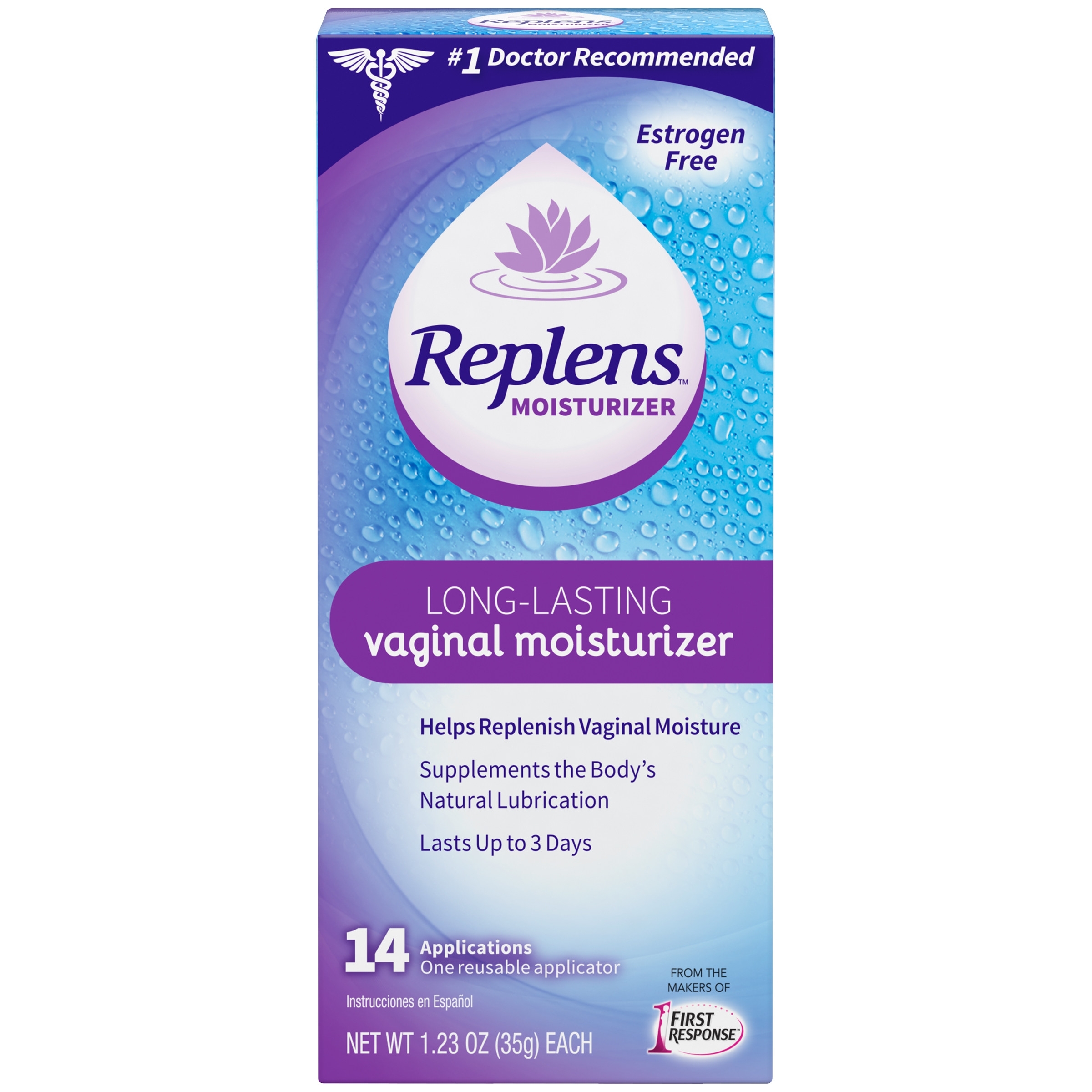 Buy Replens Long-lasting Vaginal Moisturizer With Reusable Applicator ...