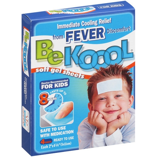 Buy Bekoool Fever Soft Gel Sheets For Kids - 4ct Online - HealthWarehouse