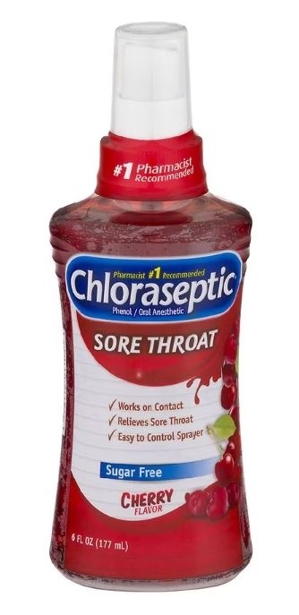 Buy Chloraseptic Sore Throat Spray, Cherry - 6 fl oz bottle Online ...