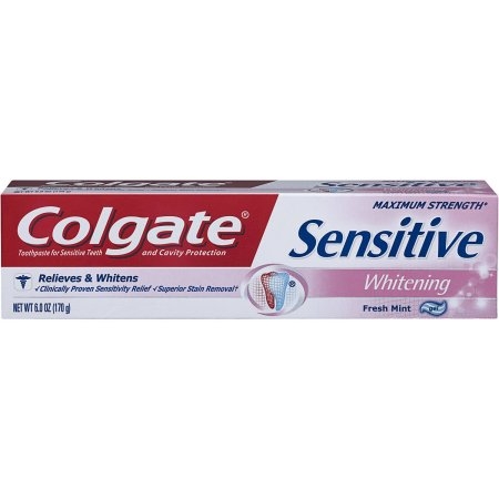 Buy Colgate Toothpaste Maximum Strength Sensitive Plus Whitening - 6oz ...