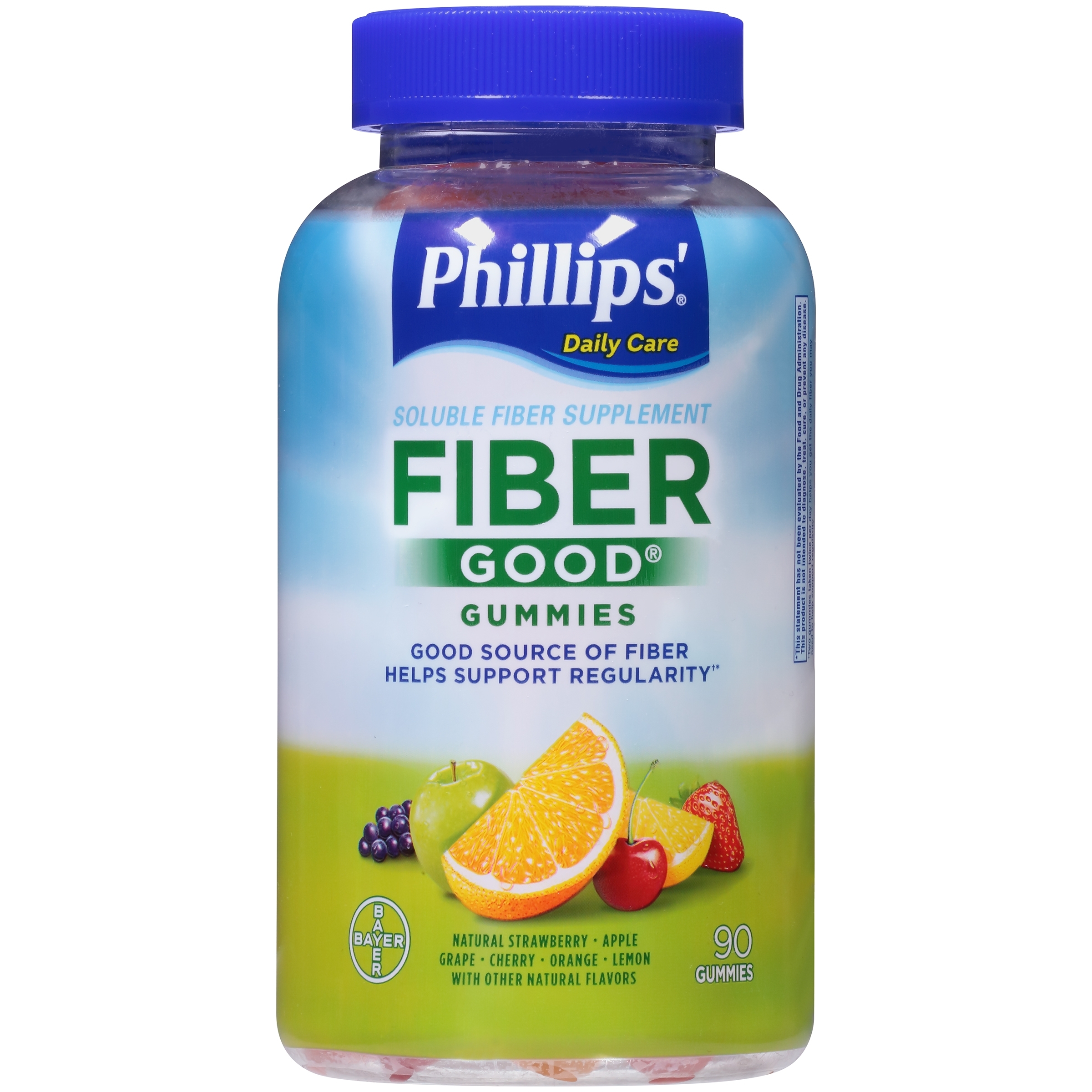 Buy Phillips Fiber Good Gummies Fruit Flavored Fiber Supplement - 90ct ...