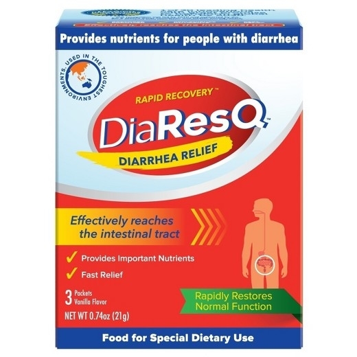 Buy DiaResQ Adult Diarrhea Rapid Recovery Powder Packets Vanilla 3ct ...