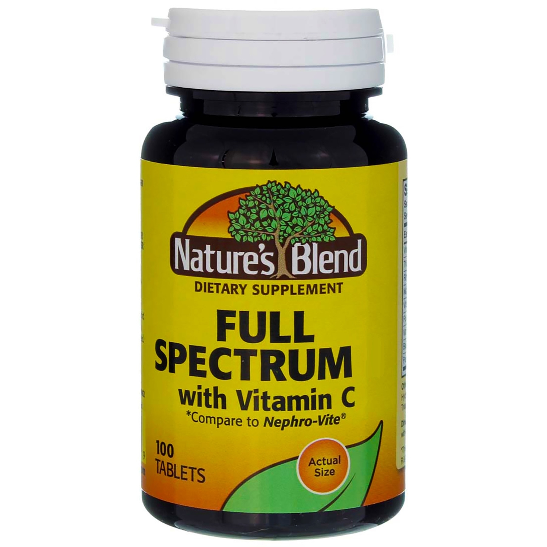 Buy Nature's Blend Full Spectrum B with Vitamin C Tablets - 100ct ...