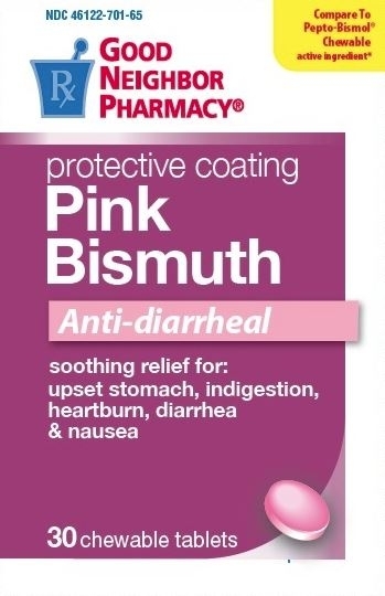 Buy GNP Pink Bismuth Chewable Tablets, 30ct Online - HealthWarehouse