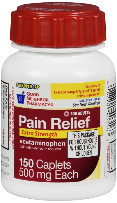 Buy Good Neighbor Pharmacy Acetaminophen Extra Strength Easy Open 500mg ...