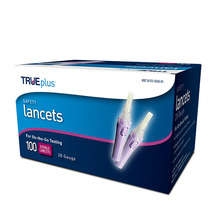 TRUEplus Safety Lancets 28 gauge - 100ct