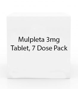 Mulpleta 3mg Tablet, 7 Dose Pack