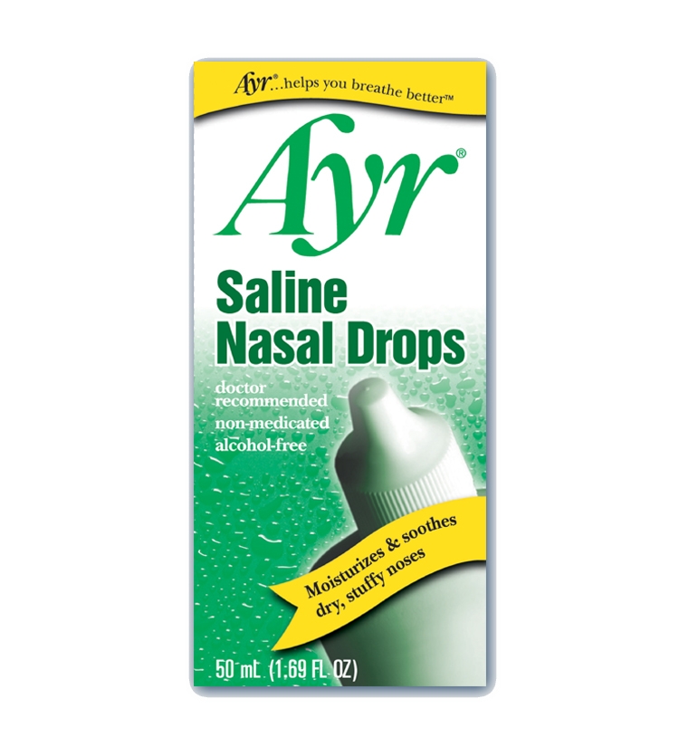 Buy Ayr Saline Nasal Drops - 1.69oz Online - HealthWarehouse