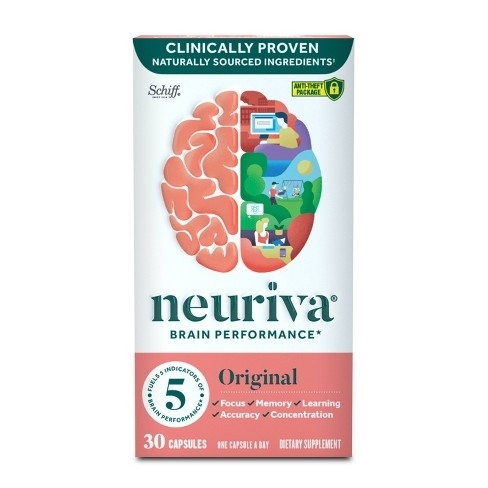 Buy Neuriva Brain Performance Capsules- 30ct Online - HealthWarehouse