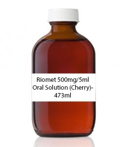 Riomet 500mg/5ml Oral Solution (Cherry)- 473ml