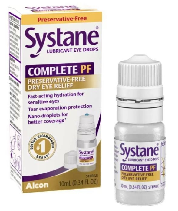 Buy Systane Complete Preservative Free Lubricant Eye Drops - 0.34 fl oz ...