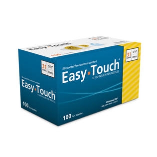 Buy EasyTouch Pen Needle 31 Gauge, 5/16" (8mm)- 100ct Online - Spring Meds
