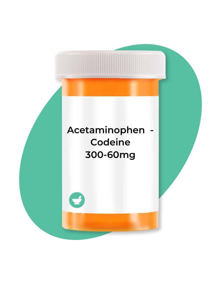 Buy Acetaminophen - Codeine #4 (Tylenol With Codeine #4) 300-60mg ...