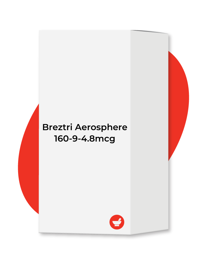 Buy Breztri Aerosphere 160-9-4.8 mcg Inhaler - 10.7g Online ...