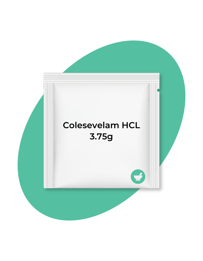 Colesevelam HCL 3.75 gm Powder, 30 Count Packets - HealthWarehouse
