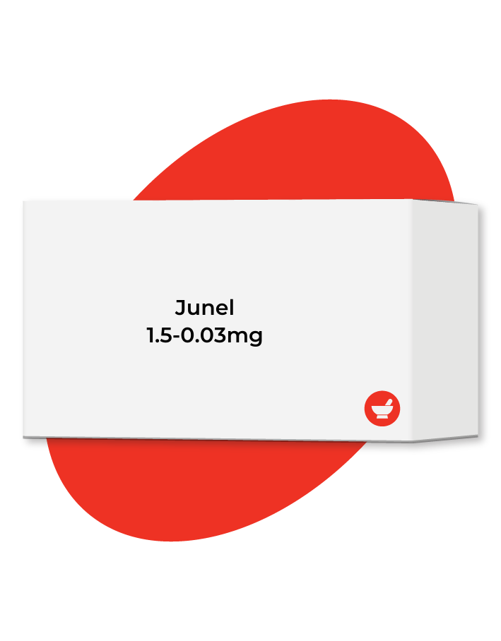 Buy Junel 1.5-0.03mg Tablets - 21 Tablet Pack Online - HealthWarehouse
