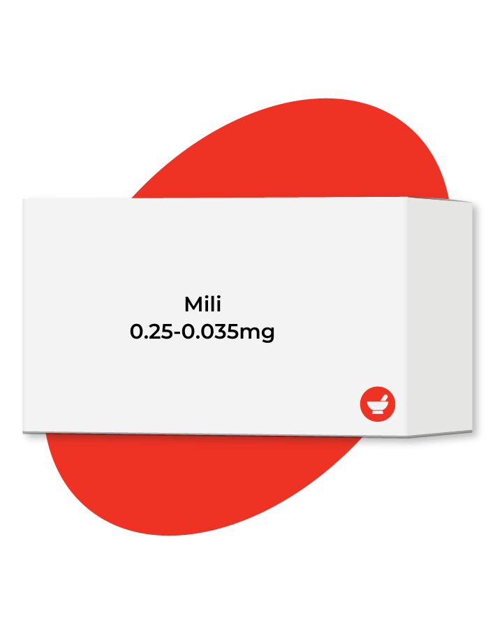 Mili 0 25 Mg 35 Mcg Tablet