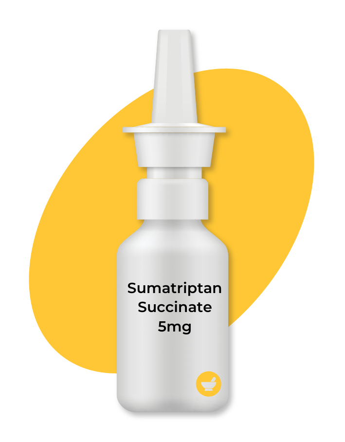 Buy Sumatriptan Succinate 5mg Nasal Spray UNIT DOSE - 6 Dose Pack ...