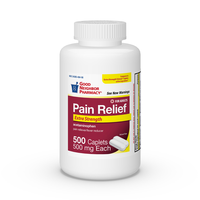 Buy Good Neighbor Pharmacy Acetaminophen Extra Strength 500mg Caplets ...