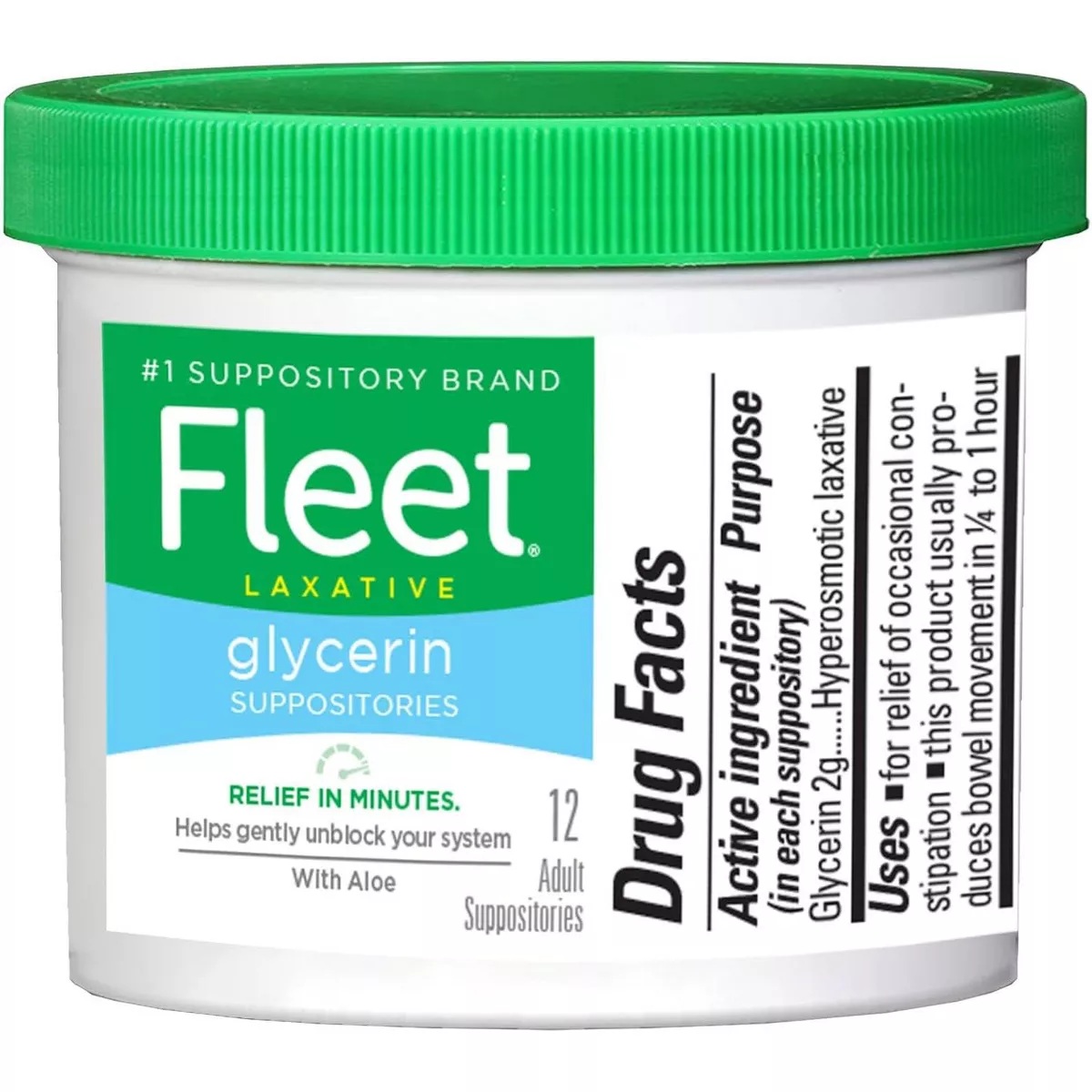 Buy Fleet Glycerin Suppository Adult 12ct Online - HealthWarehouse