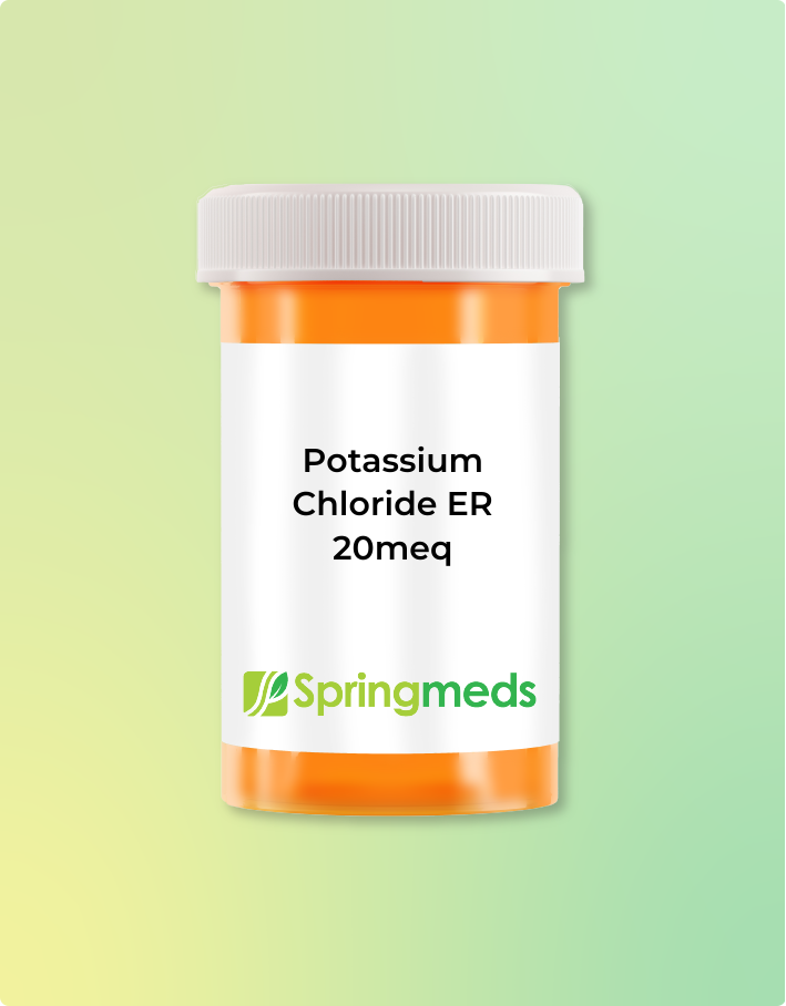 Buy Potassium Chloride ER 20meq Tablets (K-DUR, KLOR-CON M) Online ...